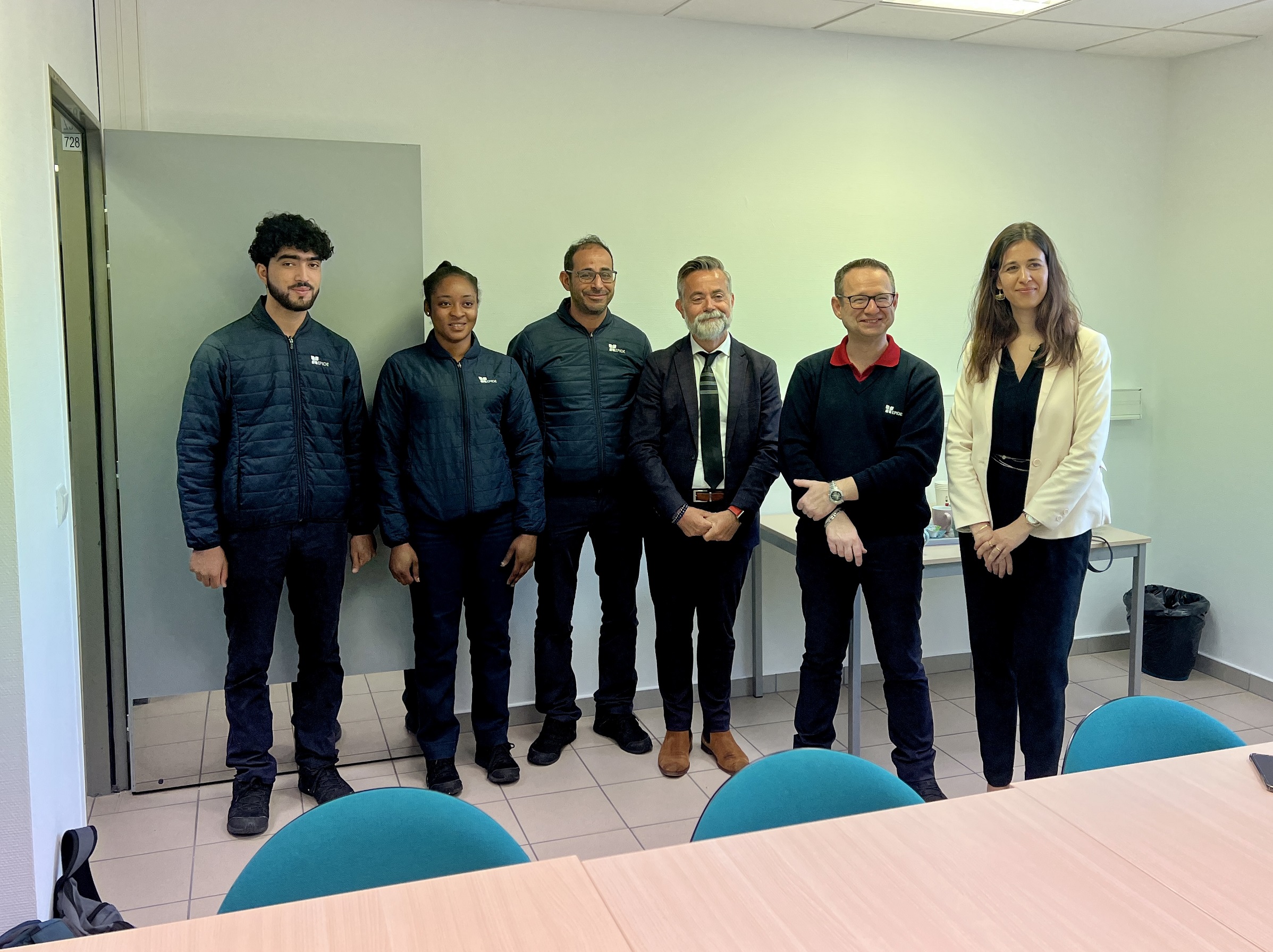 Visite du directeur national de l'OFII au centre de Strasbourg. - epide