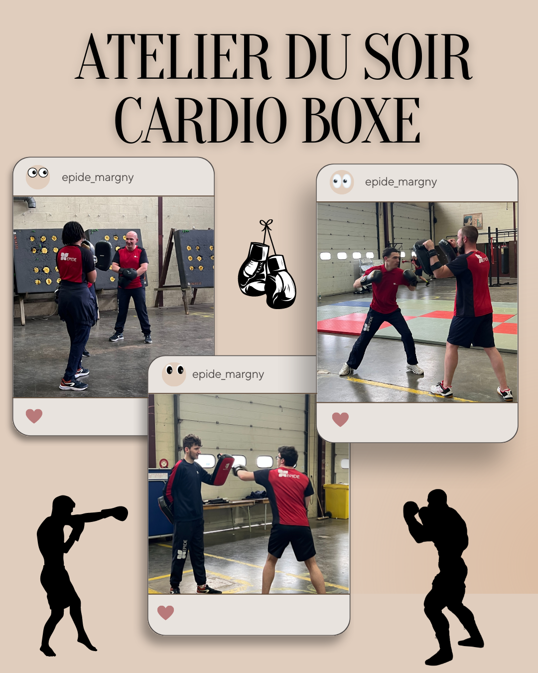 Atelier cardio boxe - EPIDE Margny